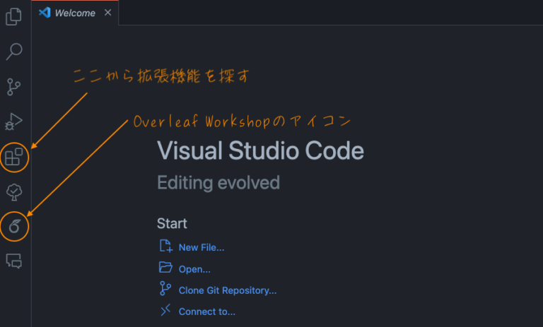 Overleaf を VS Code で使う方法 | どうも、たなぱんだです。